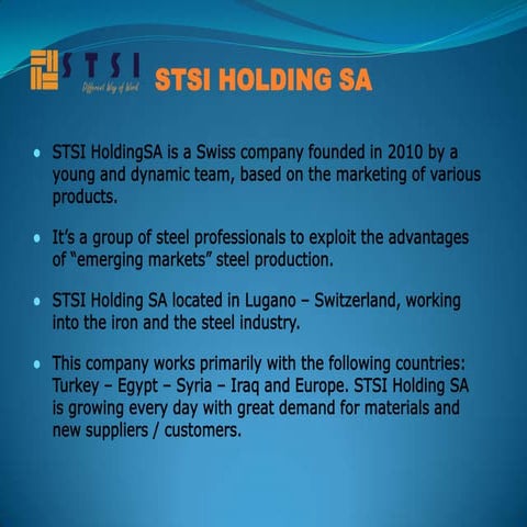 STSI HOLDING | PPTX