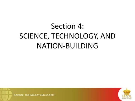 Science and technonology and nation building | DOCX