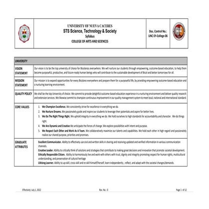 STS OBE SYLLABUS.docx