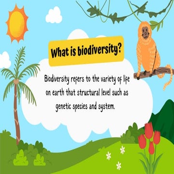 STS BIODIVERSITY TOPIC PRESENTATION FOR THE CLASS | PDF