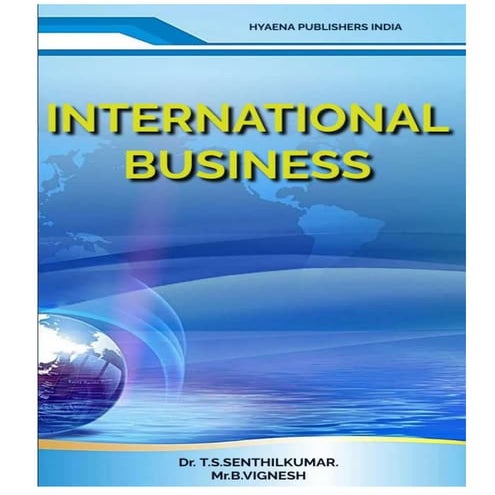International Business hyaena publishers | PDF