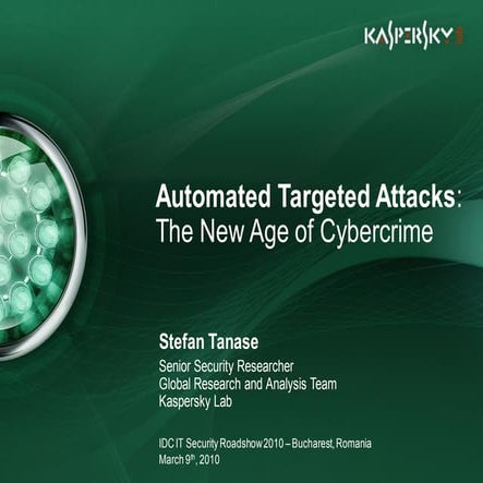 Automated Targeted Attacks: The New Age of Cybercrime | PDF