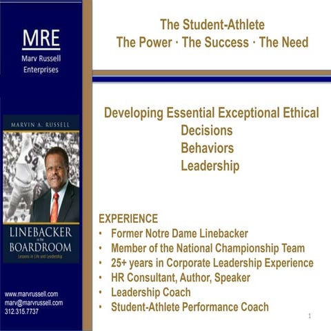 Student-Athlete Ethics and Integrity | PPT