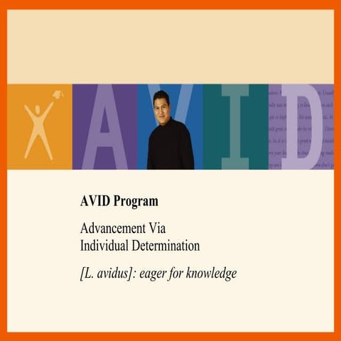 Student Avid Intro | PPT