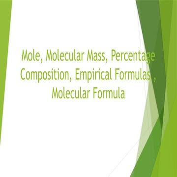 Student-Copy-Q3-GenChem1-Mole_Molecular-mass-Percentage-Composition ...