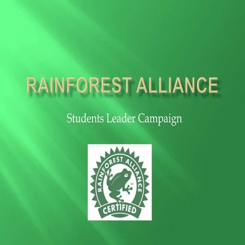 Student Leader Campaign | PPTX
