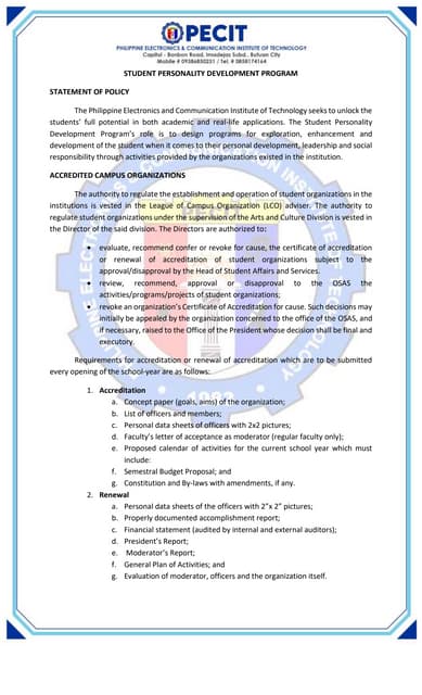 NEW DESIGN NSTP- CWTS SYLLABUS 2022.pdf | Professional School ...