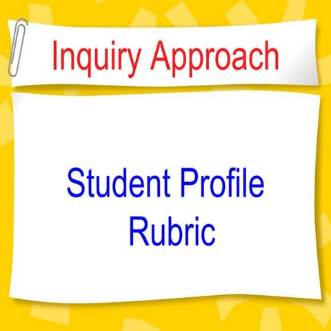 Student Profile | PPT