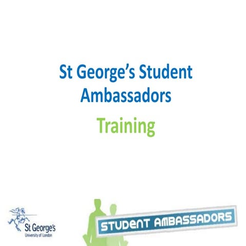 Student Ambassador Scheme Training 09 | PPTX | Undergraduate Education ...