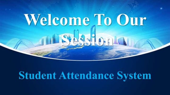 Bio-metric Attendance System | PPTX