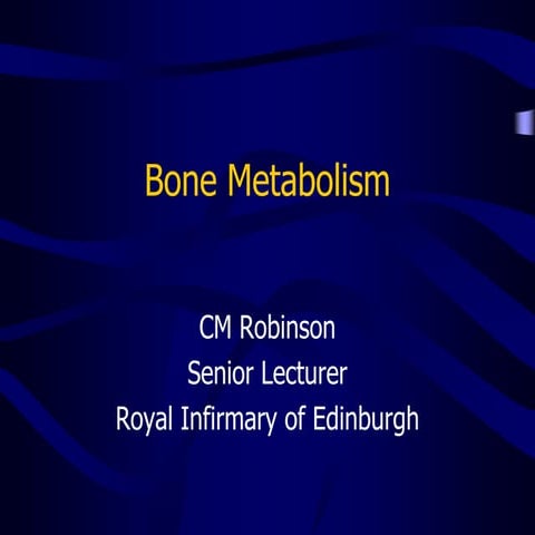 student bone metabolism orthopaedy cellular.ppt