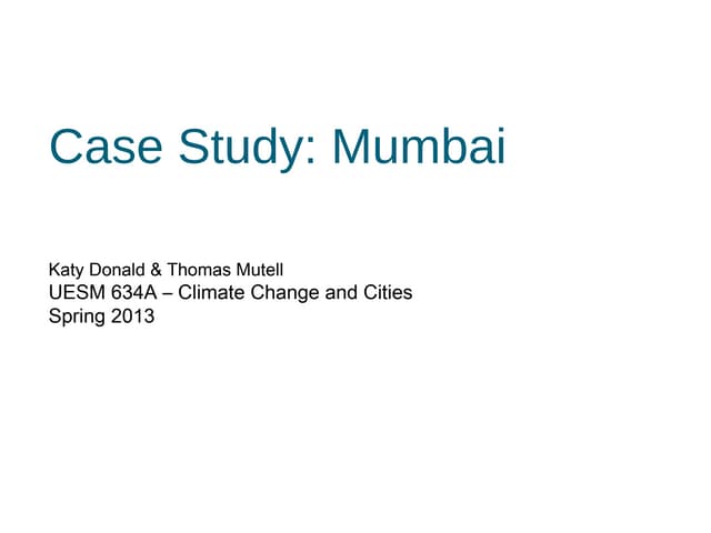 Row house case study | PPTX