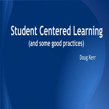 Student centered (1) | PPTX