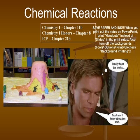Student ch 7 chemical reactions | PPT