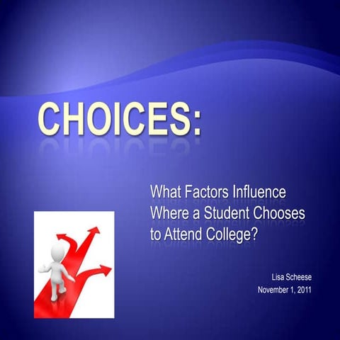 Student choice | PPT
