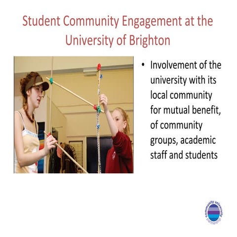 Cupp's Student Community Engagement Programme - Presentation | PPT ...