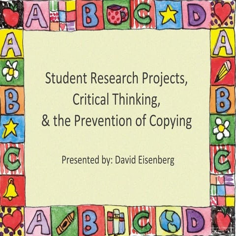 Student Copying | PPT