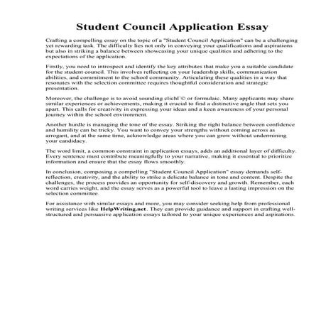 Student Council Application Essay.pdf
