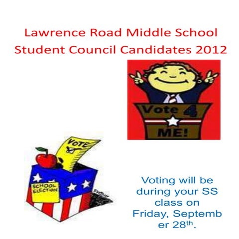 Student council poster | PPT