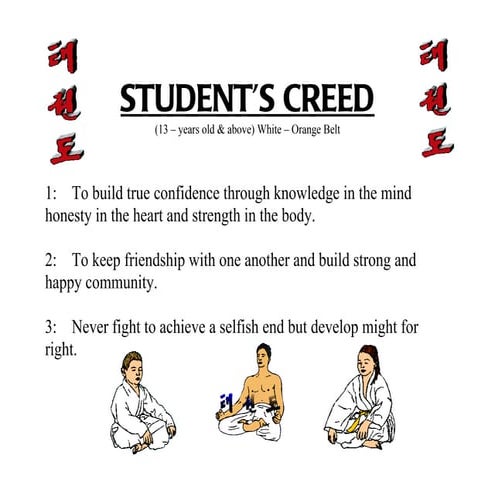 Student creed | DOC