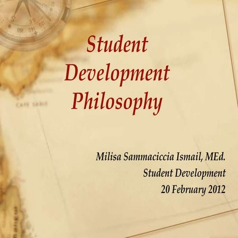 Student Development Philosophy | PPT