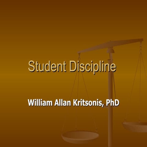 Student Discipline | PPT