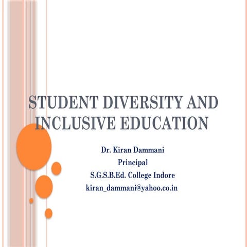 Student Diversity and Inclusive Education 1.pptx