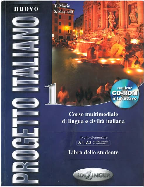 CHIAVI: Nuovo Progetto italiano 1 – Libro dello studente | PDF