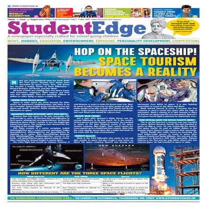 Make your Child Future Ready with Student Edge Newspaper | PDF