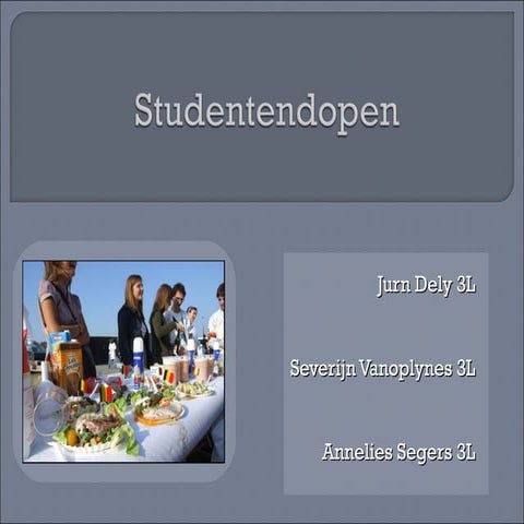 Studentendoop | PPT