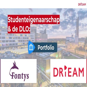 Studenteneigenaarschap & de DLO: portfolio - Lotte Oude Weernink ...