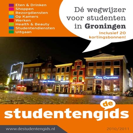 Studentengids Groningen 2010/2011 | PDF