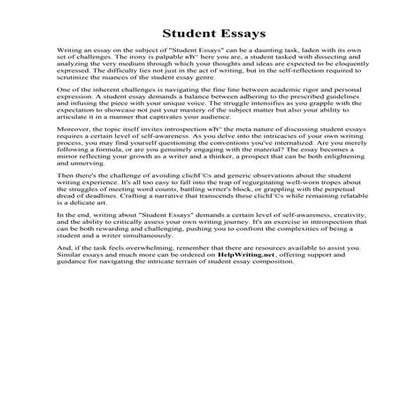 Student Essays.pdf