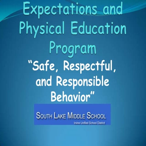 Student Expectations | PPTX