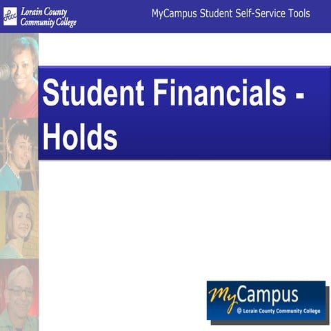 Student Financials - Holds | PPT