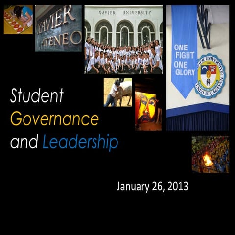 Student governance and leadership | PPT