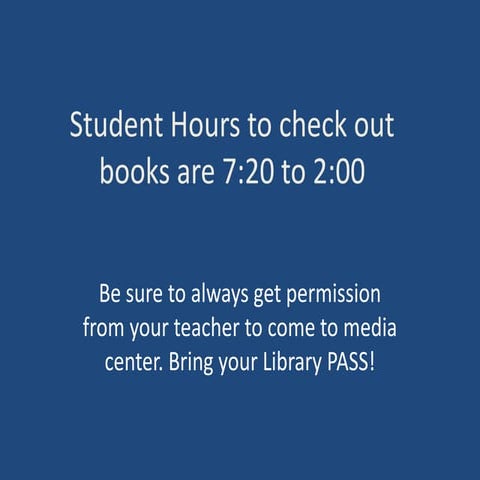 Student hours | PDF