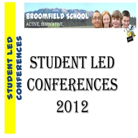 Student Led Conferences | PPTX
