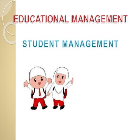 Student management | PPTX