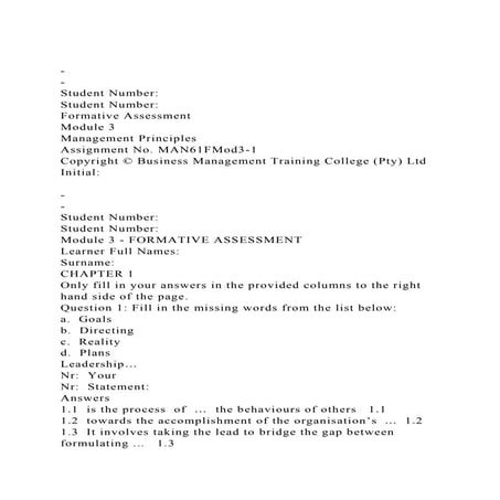 --Student NumberStudent NumberFormative AssessmentModu.docx