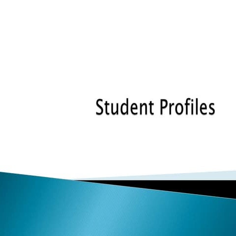 Student Profiles | PPTX