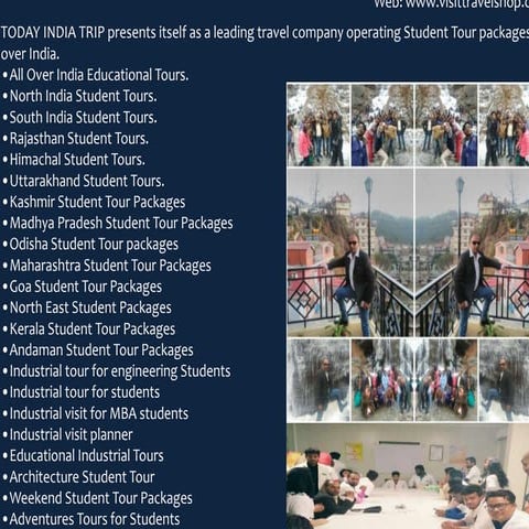 STUDENT TOUR PACKAGES | PPT