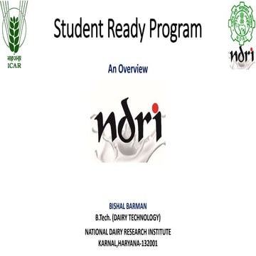Student ready program | PPTX