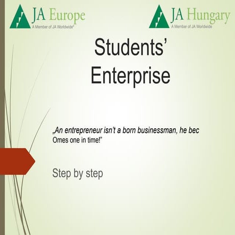 Students enterprise | PPTX