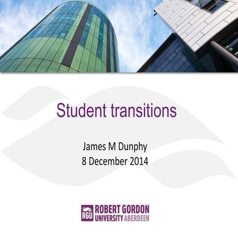 Student transitions in higher education | PPT