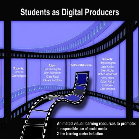 Students as Digital Producers | PPTX | Video Production | Content ...