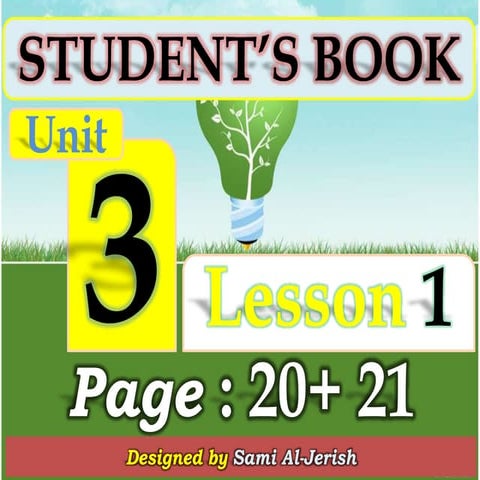 Student's book u3-l1- page 20-21 | PPSX