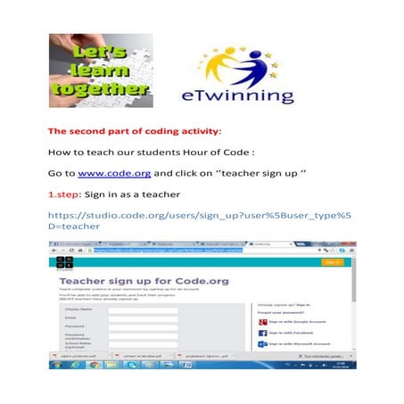 Students coding | DOCX