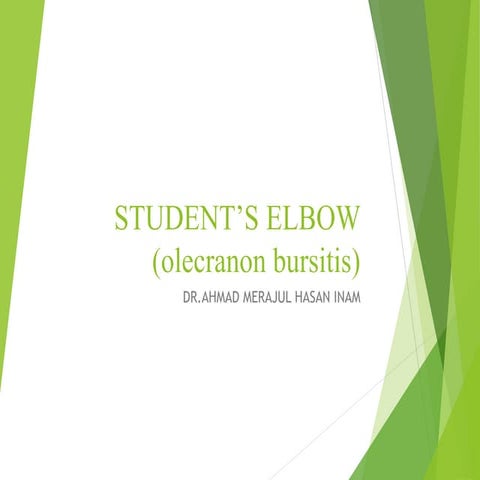 STUDENT’S ELBOW | PPTX