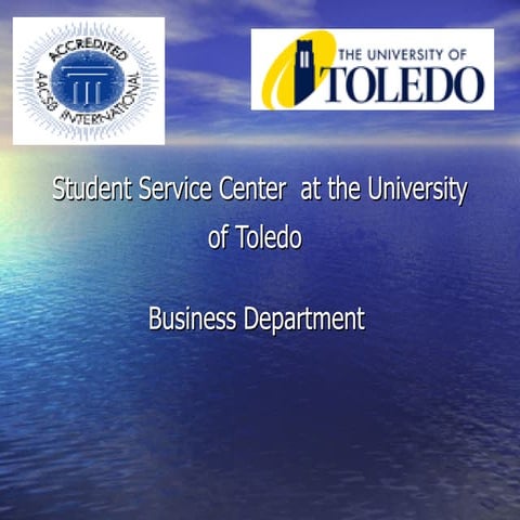 Student Service Center1 | PPT
